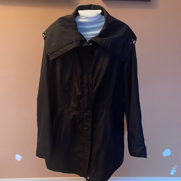 ALFRED SUNG | Jackets & Coats | Alfred Sung Trench Coat In Black | Poshmark